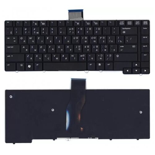 Клавиатура (keyboard) для ноутбука HP EliteBook 6930, 6930p, черная без Track Point