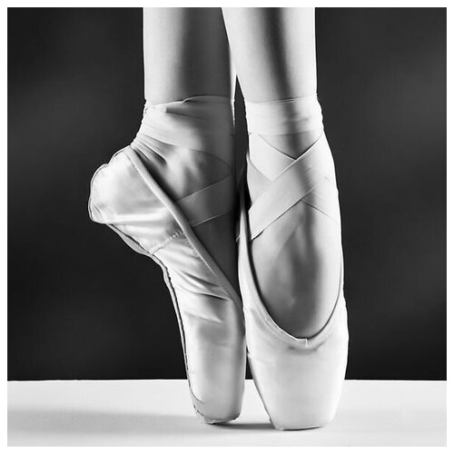 Постер на холсте Балет — балерина — танец №5 50см. x 50см.