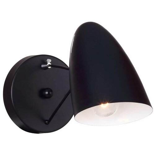 Настенный светильник Favourite Humpen 1757-1W, E14, 40 Вт, черный