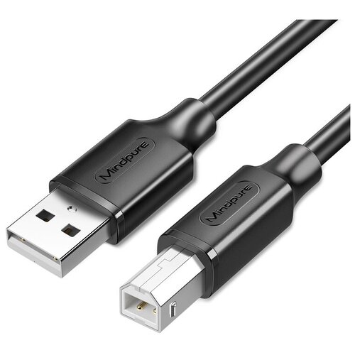 Кабель Mindpure USB A - USB B 2.0 US002 2м