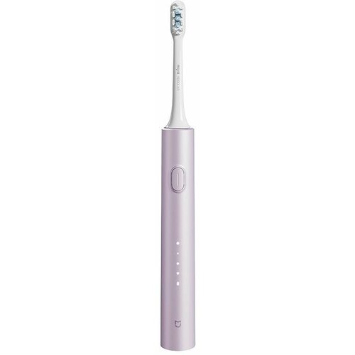 Электрическая ультразвуковая зубная щетка Xiaomi Mijia Sonic Electric Toothbrush T302 IPX8, сиреневая