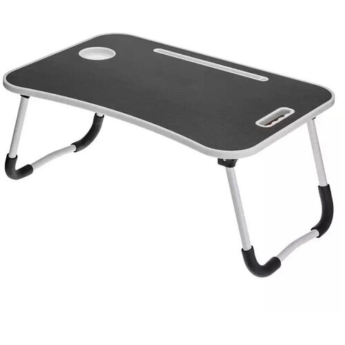 Складной столик для ноутбука, черный (TD 0727)