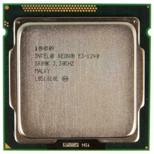Процессор Intel Xeon E3-1240 Sandy Bridge LGA1155,  4 x 3300 МГц, HP