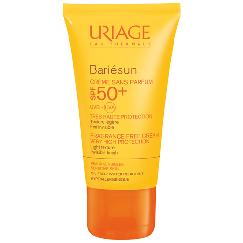 Uriage Uriage Bariesan крем солнцезащитный без ароматизаторов SPF 50, 50 мл