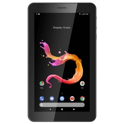 7" Планшет DIGMA Optima 7 A101 (2020), Wi-Fi + Cellular, Android 10, черный