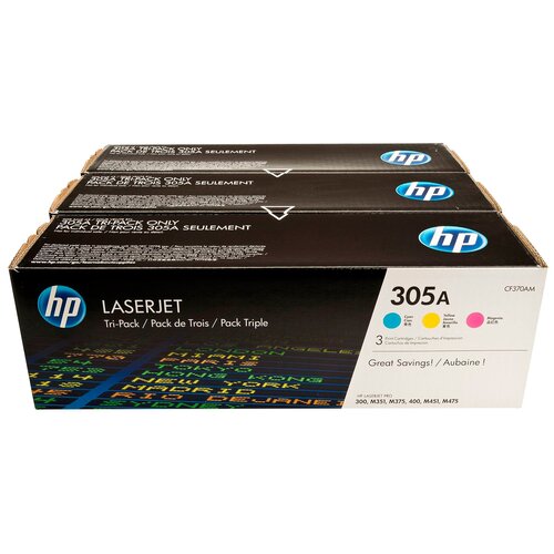 Комплект картриджей HP CF370AM, 2600 стр, многоцветный