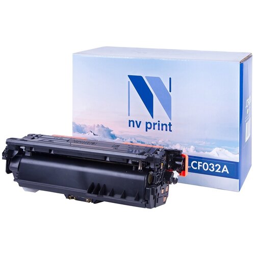Картридж NV Print CF032A для HP, 12500 стр, желтый