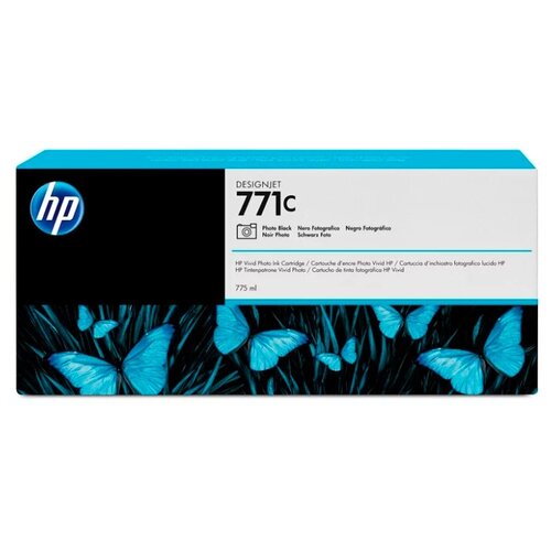 Картридж HP HP 771C B6Y13A, 775 стр, черный