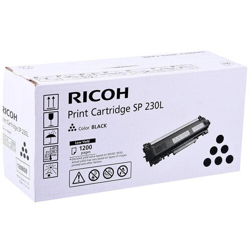 Картридж Ricoh SP 230L, 1200 стр, черный