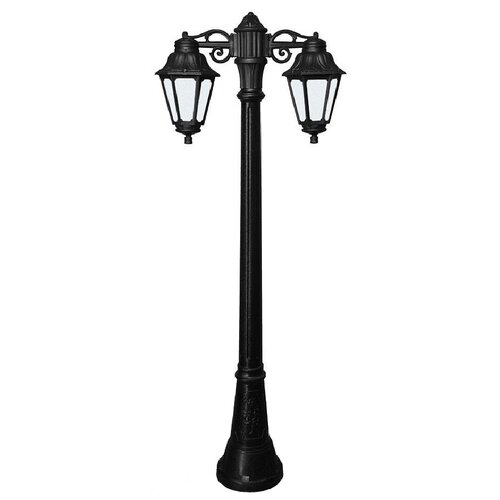 Fumagalli Наземный светильник Artu/Anna E22.158.S20.AYF1RDN, E27, 120 Вт, лампы: 2 шт., цвет арматуры: черный, цвет плафона белый