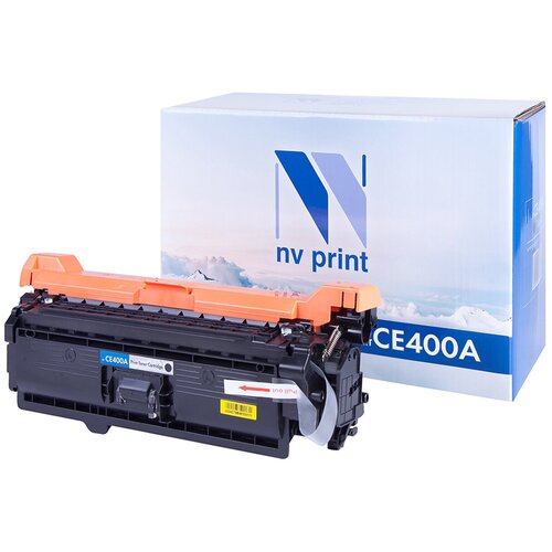 Картридж NV Print CE400A для HP, 5500 стр, черный