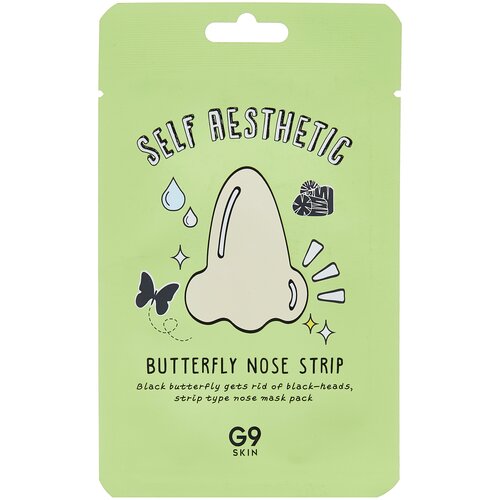 G9SKIN Self aesthetic Butterfly Nose Strip очищающая полоска для носа, 5 г, 20 мл