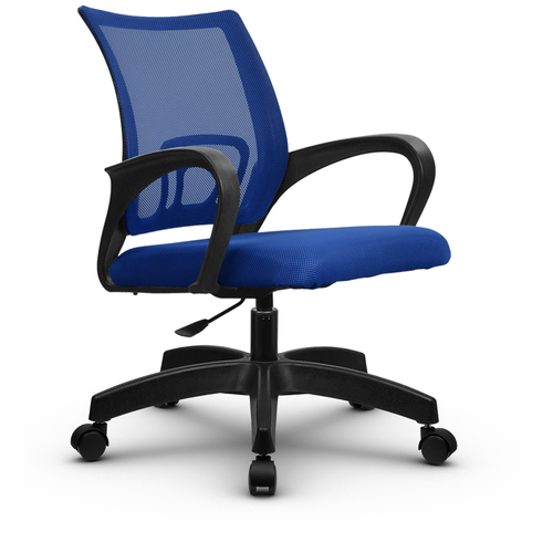 Компьютерное кресло METTA SU-CS-9P офисное, обивка: текстиль, цвет: синий