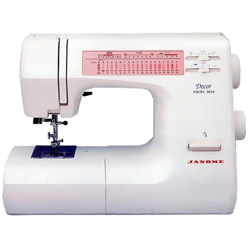 Швейная машина Janome Decor Excel 5018, белый