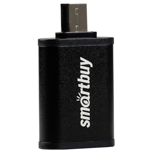Переходник/адаптер SmartBuy USB - USB Type-C (SBR-OTG05), черный
