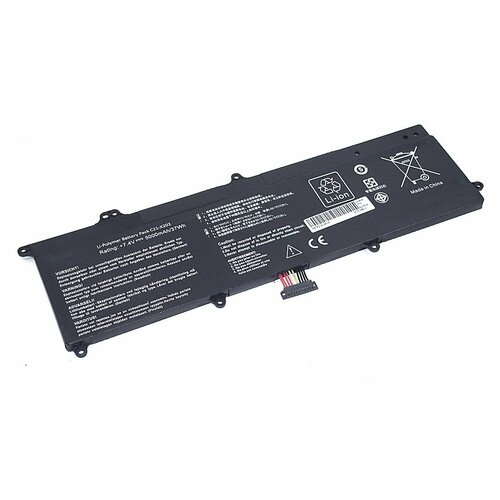 Аккумулятор для ноутбука Asus X202 7.4V 5000mAh C21-X202