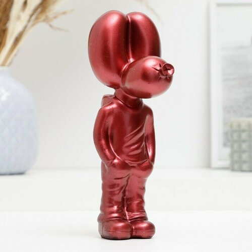 Хорошие сувениры Фигура "Собака из шариков" красная, 18х10х6см