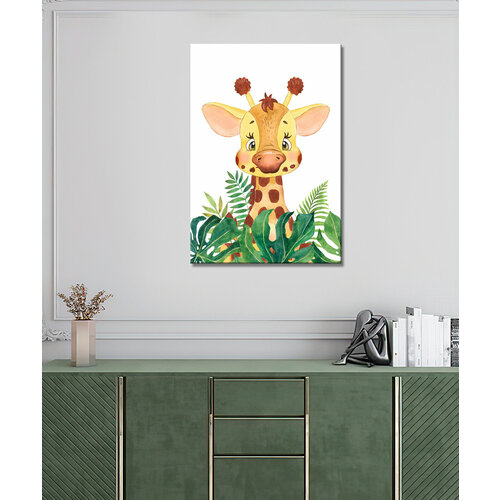 Картина - жираф, арт жираф 50х70