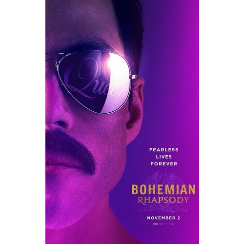 Плакат, постер на бумаге Богемская Рапсодия (Bohemian Rhapsody), Брайан Сингер. Размер 21 х 30 см