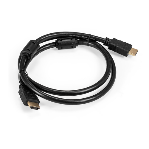 Кабель HDMI - HDMI, 1м, ExeGate EX-CC-HDMI2-1.0F (EX287722RUS)