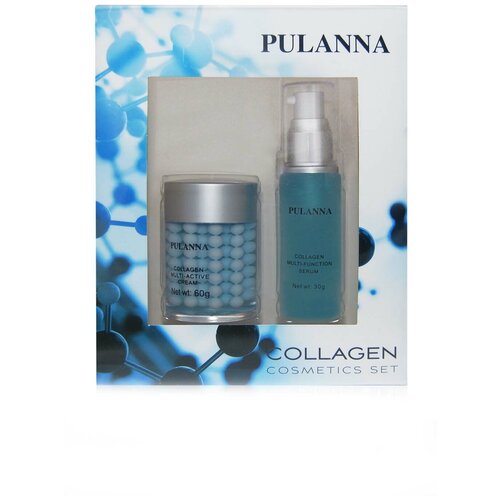 PULANNA Подарочный набор для лица с Коллагеном - Collagen Cosmetics Set