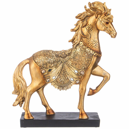 Фигурка декоративная лошадь 31х8х37см (181733)