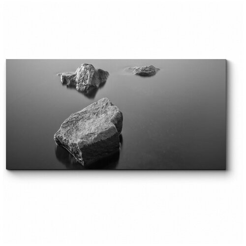 Модульная картина Камни и вода 130x65