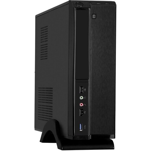 Exegate EX288780RUS Корпус Desktop ExeGate MI-207U-M300 (mini-ITX/mATX, БП M300 с вент. 8см, 2*USB+1*USB3.0, аудио, черный)