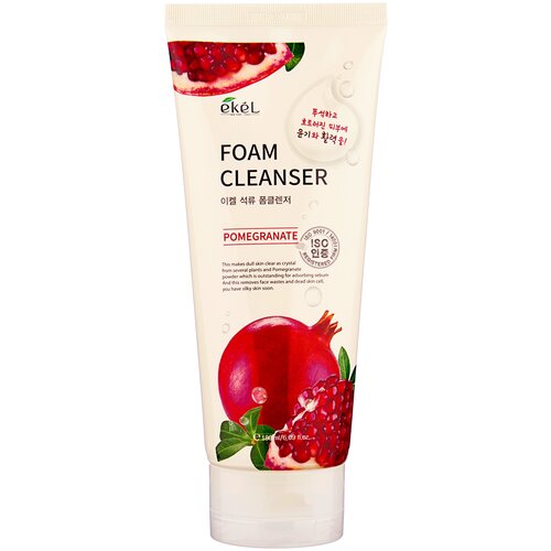 Ekel Foam Cleanser пенка для умывания с экстрактом граната, 100 мл, 100 г