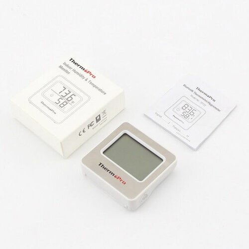 Цифровой комнатный термометр-гигрометр ThermoPro TP157 со значком индикатора комфорта