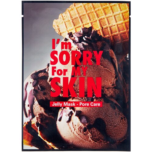Ultru Тканевая маска I'm Sorry For My Skin Jelly Mask Pore Care, 18 г, 33 мл