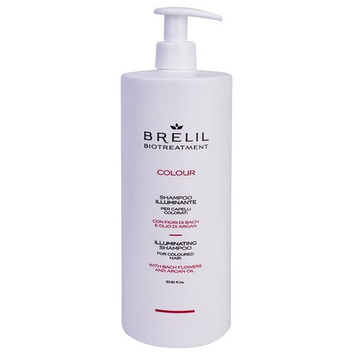 Brelil Professional шампунь BioTreatment Colour Illuminating для окрашенных волос, 1000 мл