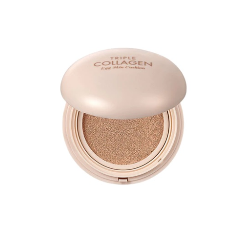 Кушон для лица с коллагеном TONY MOLY Collagen Egg Skin Cushion SPF50+/PA++++ 02 Warm beige 15g