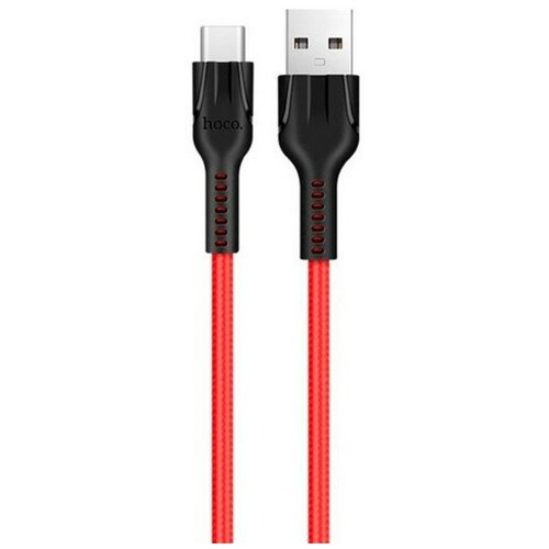 Кабель Hoco U31 Benay USB - USB Type-C, 1 м, красный