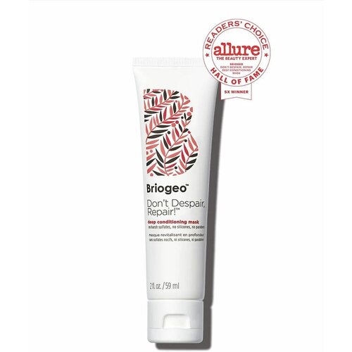 Глубоко увлажняющая маска для волос Briogeo Don't despair Repair deep conditioning mask 59ml