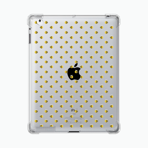 Противоударный силиконовый чехол для планшета Apple iPad 2/3/4 Пчелки
