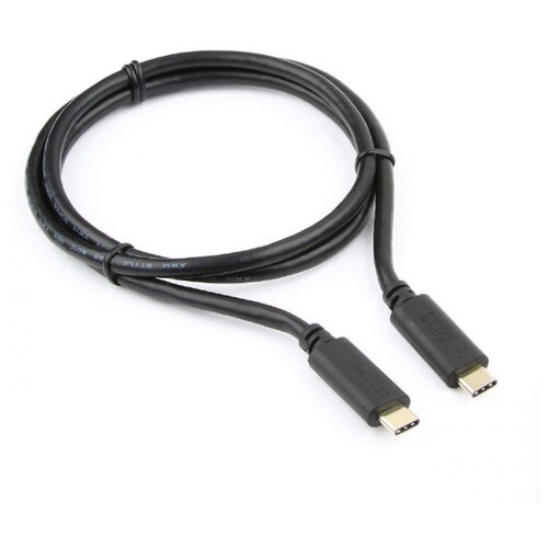 Кабель USB Cablexpert USB3.1 Type-C/USB3.1 Type-C, 1м, пакет CCP-USB3.1-CMCM-1M 16205410