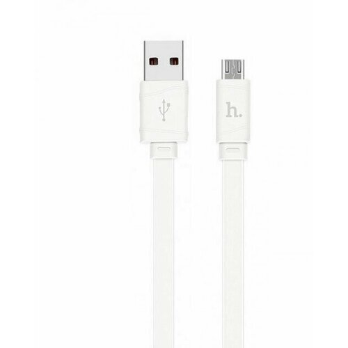 Набор из 3 штук Кабель USB 2.0 Hoco X5 бамбук, AM/microBM, белый, 1 м