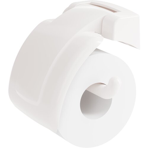 Держатель для туалетной бумаги (белый)