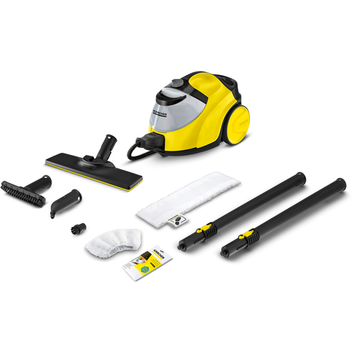 Пароочиститель KARCHER SC 5 EasyFix Turbo +5 насадок 1.512-530-T, желтый