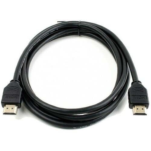 Кабель HDMI-HDMI v1.4 10м черный, зол. конт, экран