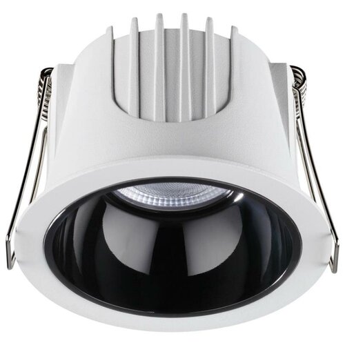 358691 SPOT NT21 276 белый/черный Светильник встраиваемый светодиодный IP20 LED 4000К 10W 100-265V KNOF
