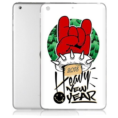 Чехол задняя-панель-накладка-бампер MyPads Гангстер новый год для iPad Pro 11 (2018) A1979/A1934/A2013 противоударный