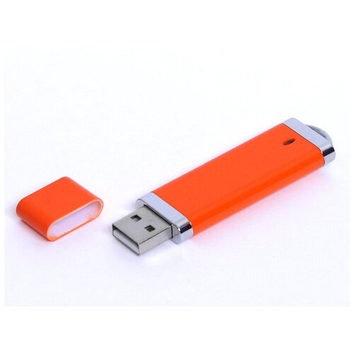 Промо флешка пластиковая «Орландо» (64 Гб / GB USB 2.0 Оранжевый/Orange 002 накопитель APEXTO U206A)