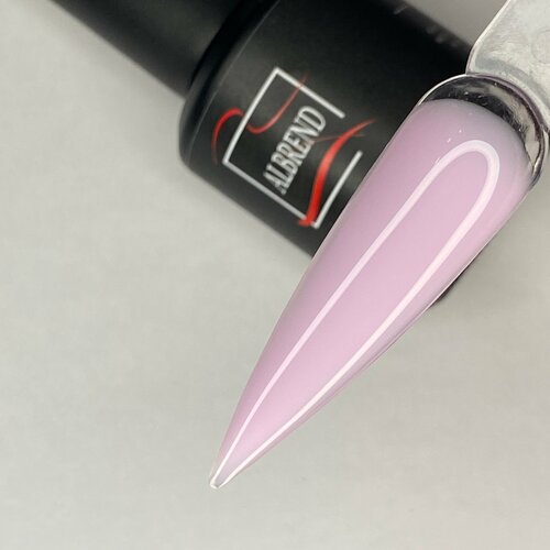 База для ногтей, цветная жесткая основа для гель-лака Albrend №11, розовая, 15мл
