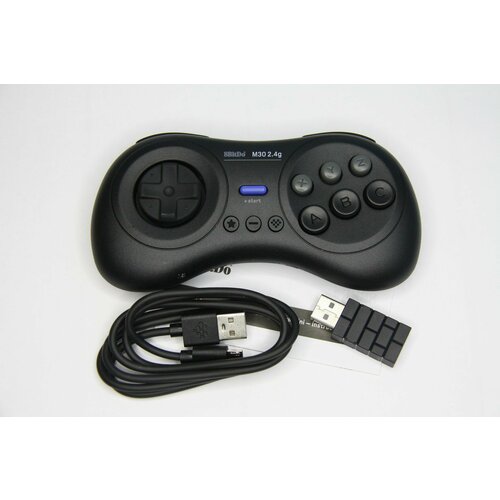 Беспроводной геймпад 8BitDo M30 2.4g для Sega Genesis Mini & Mega Drive Mini