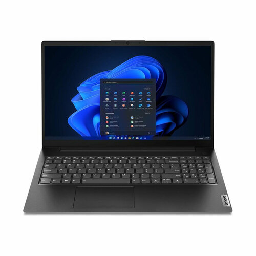 Ноутбук Lenovo V15 G4 AMN, 15.6" (1920x1080) TN/AMD Ryzen 5 7520U/8ГБ LPDDR5/256ГБ SSD/Radeon 610M/Без ОС, черный (82YU009XAK)