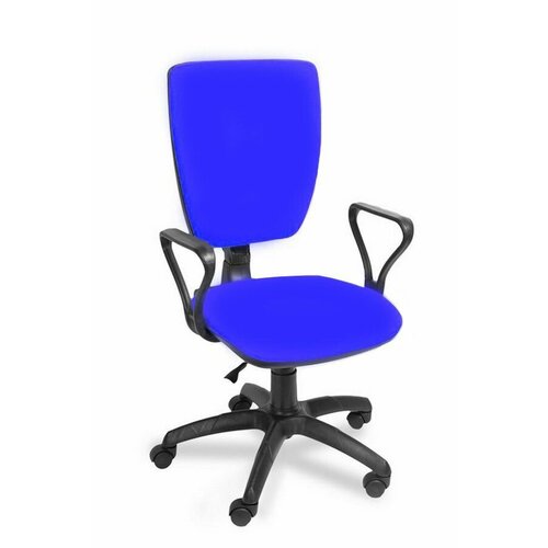 Компьютерное офисное кресло Мирэй Групп нота самба люкс, Ткань, Синее