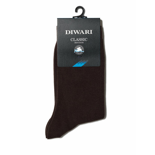 Носки Diwari, размер 25(40-41), коричневый