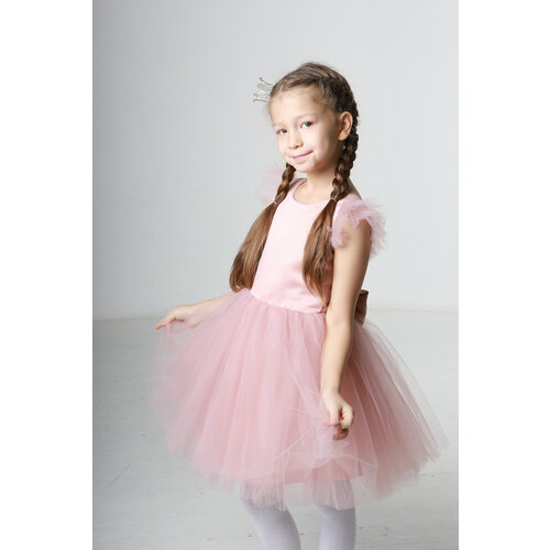 Платье DaEl kids, размер 110, розовый